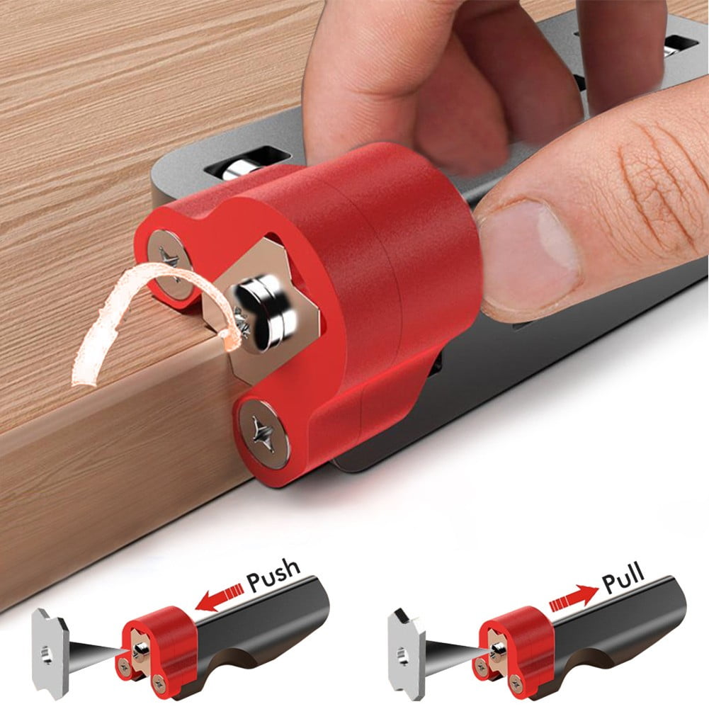 Woodworking Blade Edge Corner Arc Trimming Knifes Corner Manual Planer ...