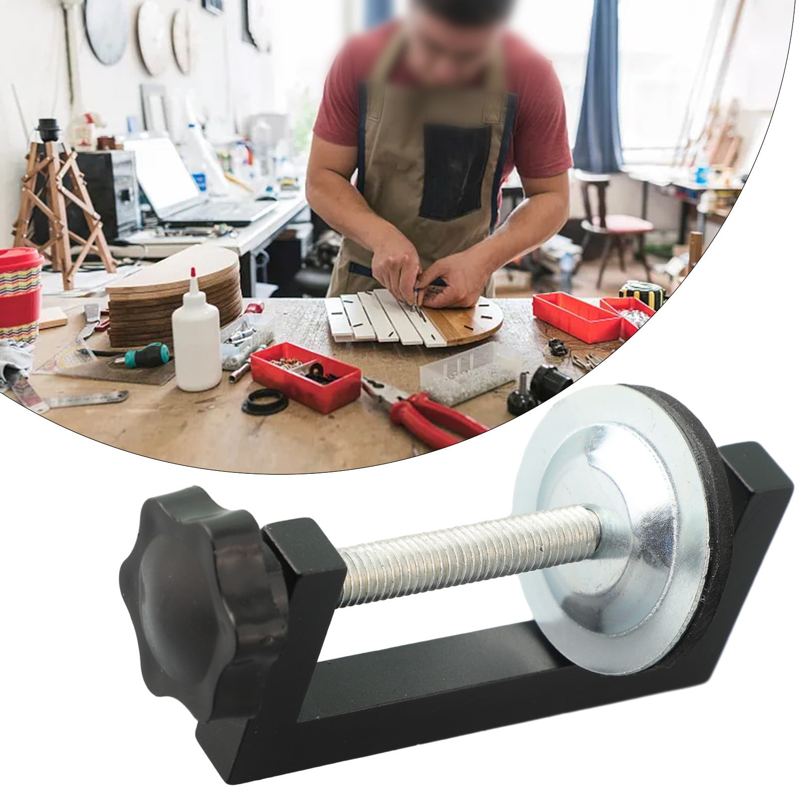 Woodworking C-Clamp Heavy Duty Metal C Type G-Shaped Clip Clamp ...