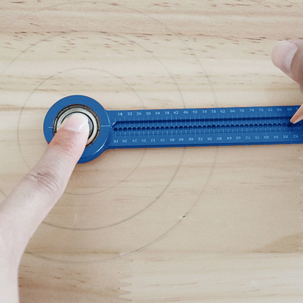 Woodworking Center Finder Ruler Circular Drawing Scriber Gauges Precision Scribe Fangkenuo ...