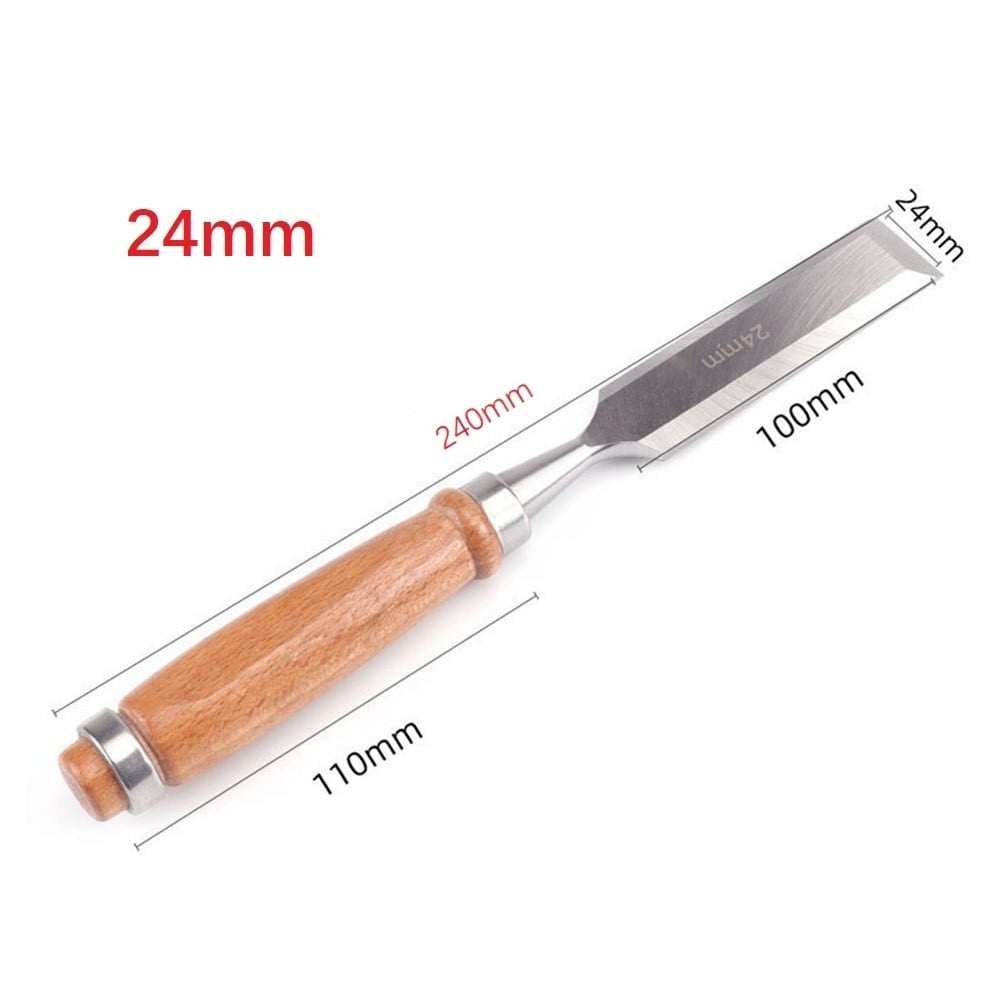 Woodworking Chisel for DIY Wood Carving Hand Tool with Flat Blade ...