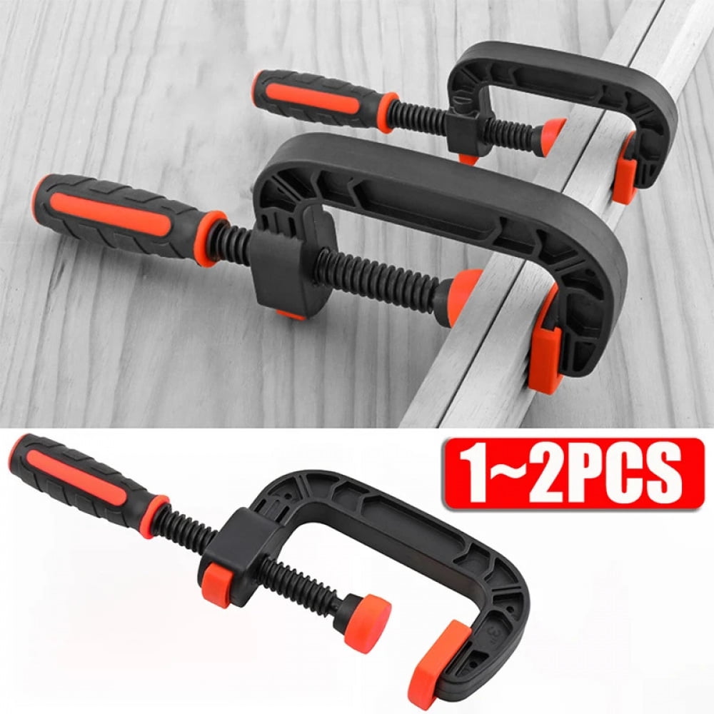 Woodworking Clamp G Type Strong F Type Splint Flat Nylon Clamping ...