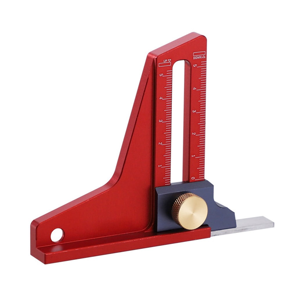 Woodworking Depth Gauge Adjustable Inch Metric Router Height ...