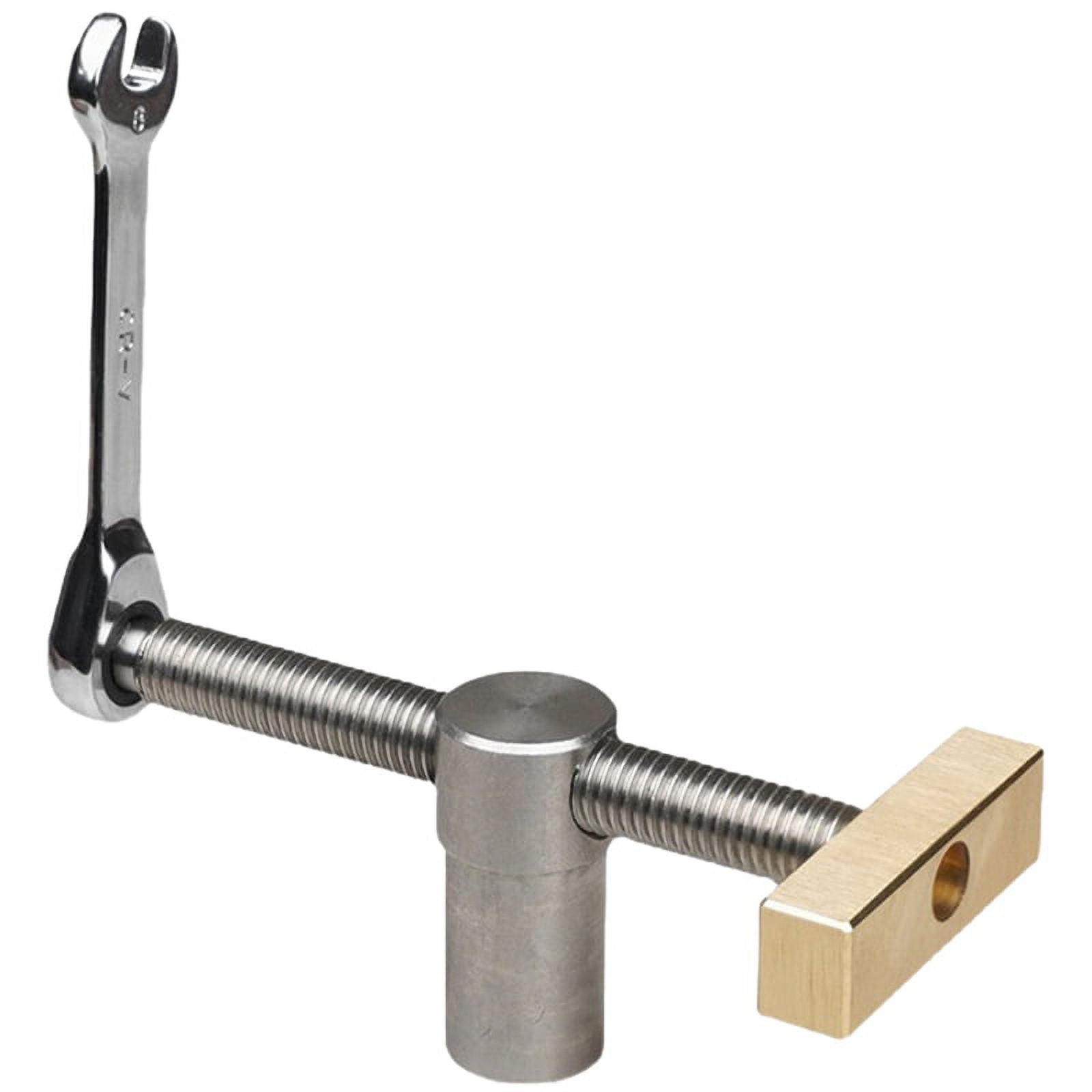 Woodworking Desktop Vise Tenon Brass Baffle Desktop Ratchet Locking ...