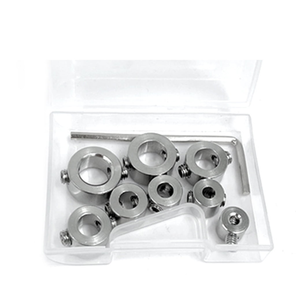 Woodworking Drill Bit 3-16mm Shaft Depth Stop Collars Ring Positioner ...