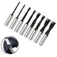Woodworking Drill Bits Hole Opener Reversible Gang Drill Router Bit ...