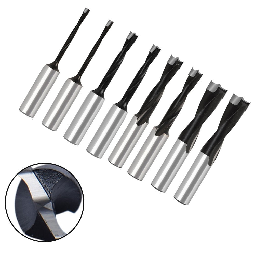 Woodworking Drill Bits Hole Opener Reversible Gang Drill Router Bit ...