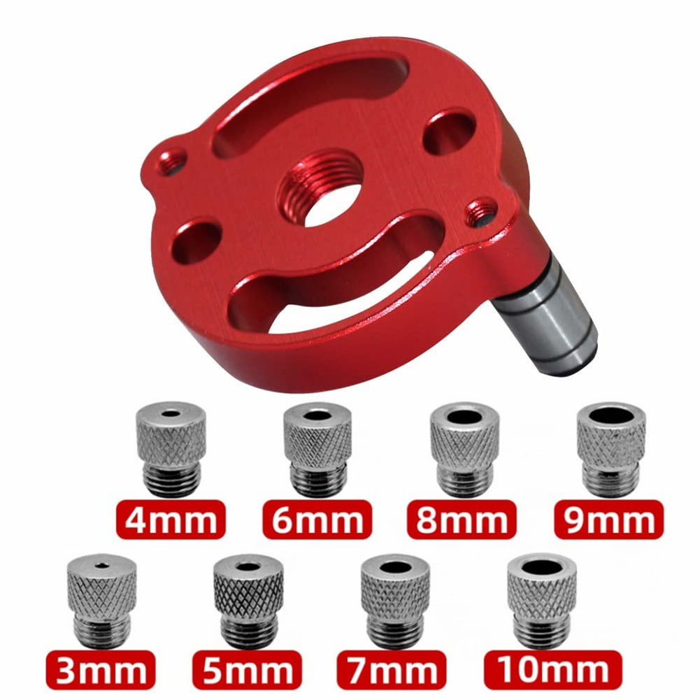 Woodworking Drill Hole Locator 8 Hole Drill Bushings Drill Bits Hole ...