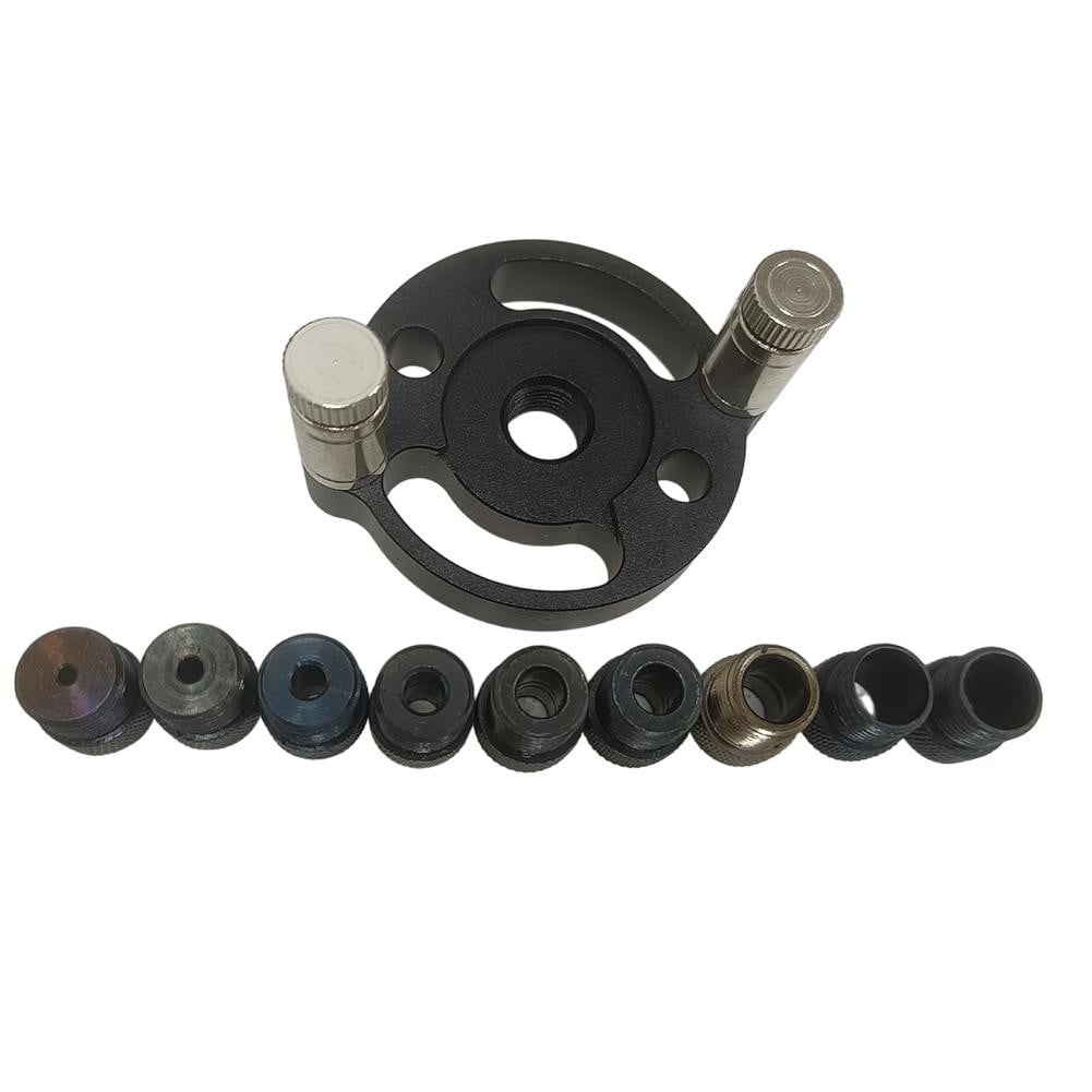Woodworking Drilling Circular Locator With 2/3/4/5/6/7/8/9/10mm Drill ...