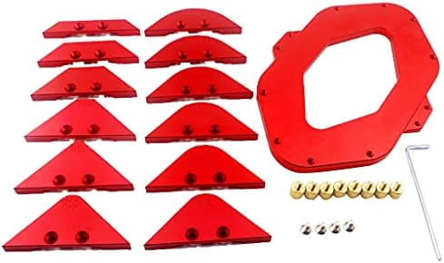 Woodworking Fillet Gauge Radius Quick-Jig Router Table Round Corner ...