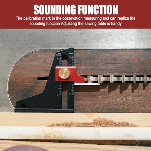 Woodworking Height Gauge Depth Measurement Tools Sawing Table ...