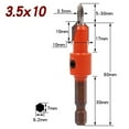 Woodworking Hex Shank Drills Bit Set Countersink Router Bit Demolition ...