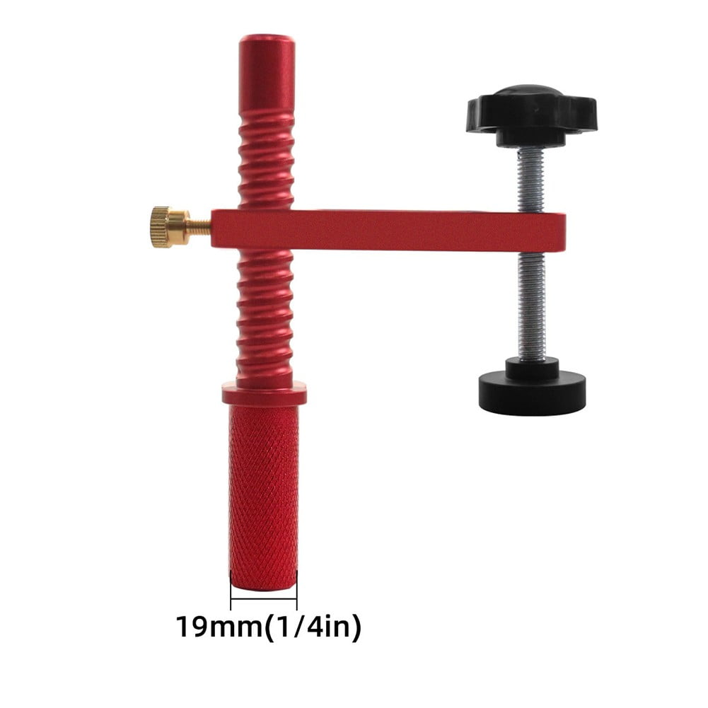 Woodworking Hold Down Clamp Aluminum Bench Stop Quick 19/20mm Benchtop ...