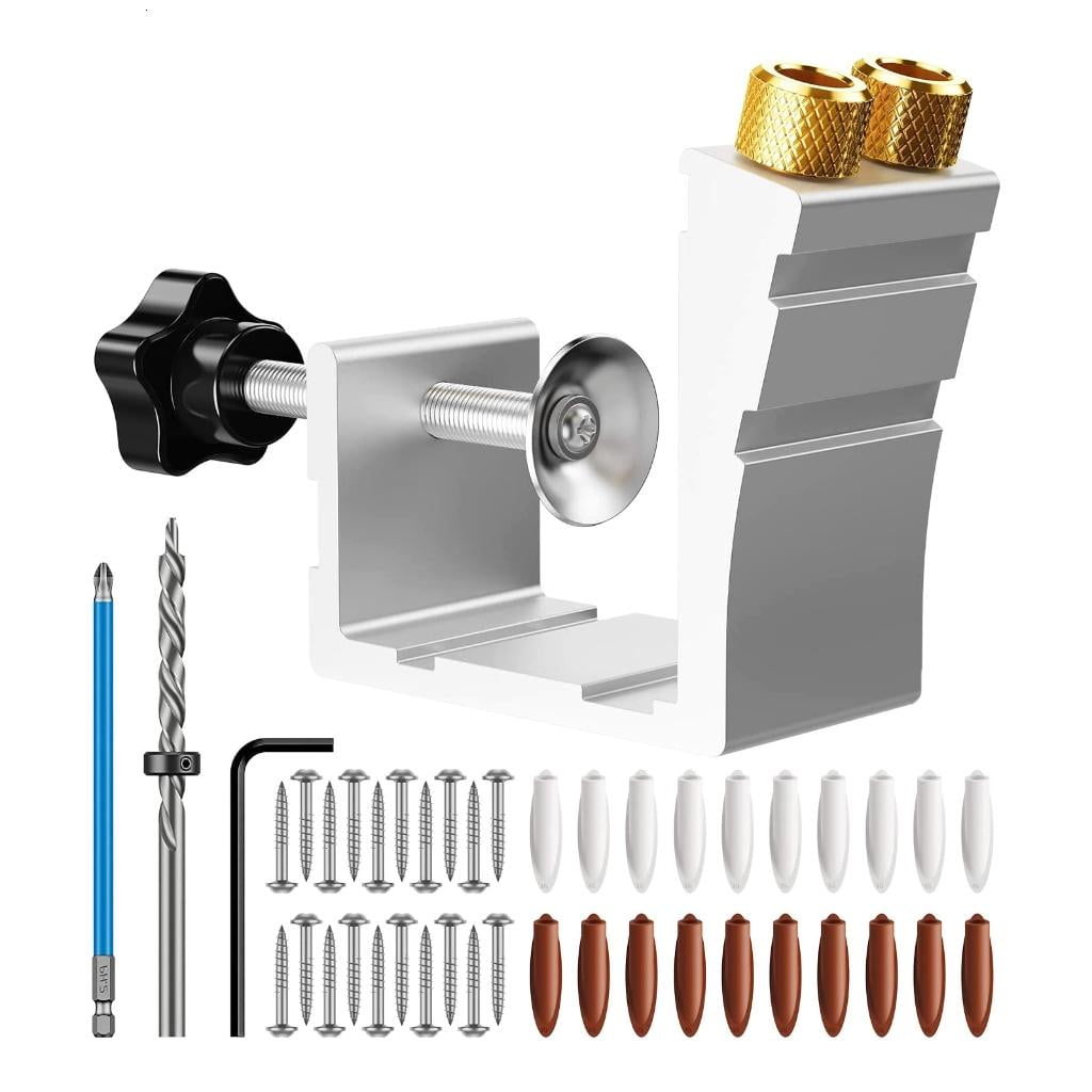 Woodworking Drill Guide Pocket Hole Jig Easy to Use Tool for Joinery ...