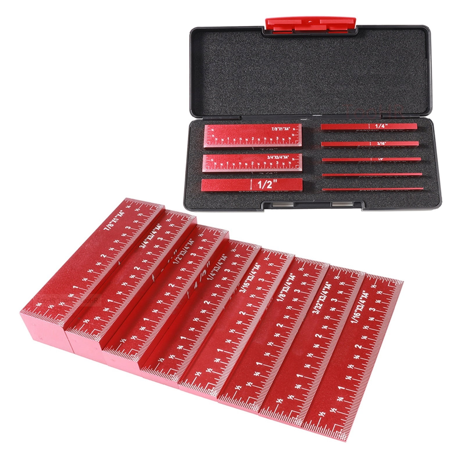 Woodworking Inch Setup Blocks Height Gauges Set Precision Marking Block ...