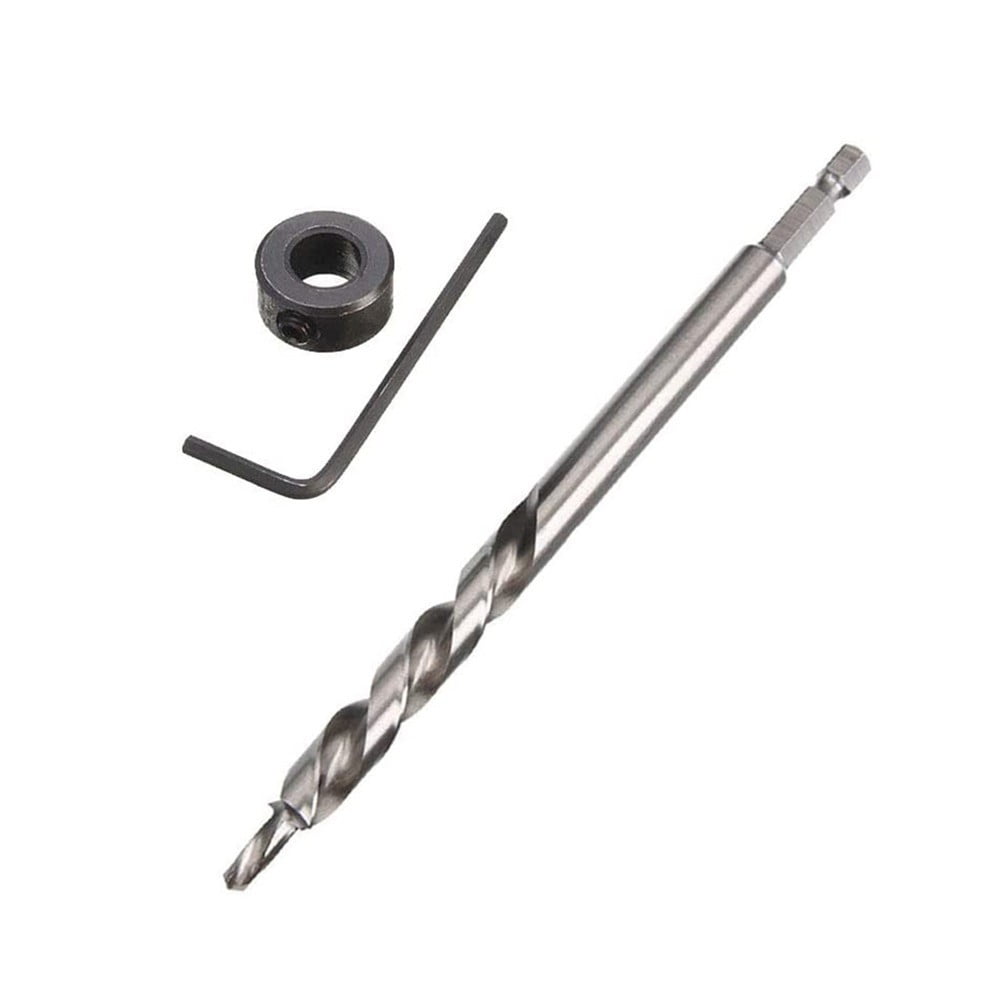Woodworking Inclined Hole Drill 9mm Diameter 175mm Length HSS Use With ...