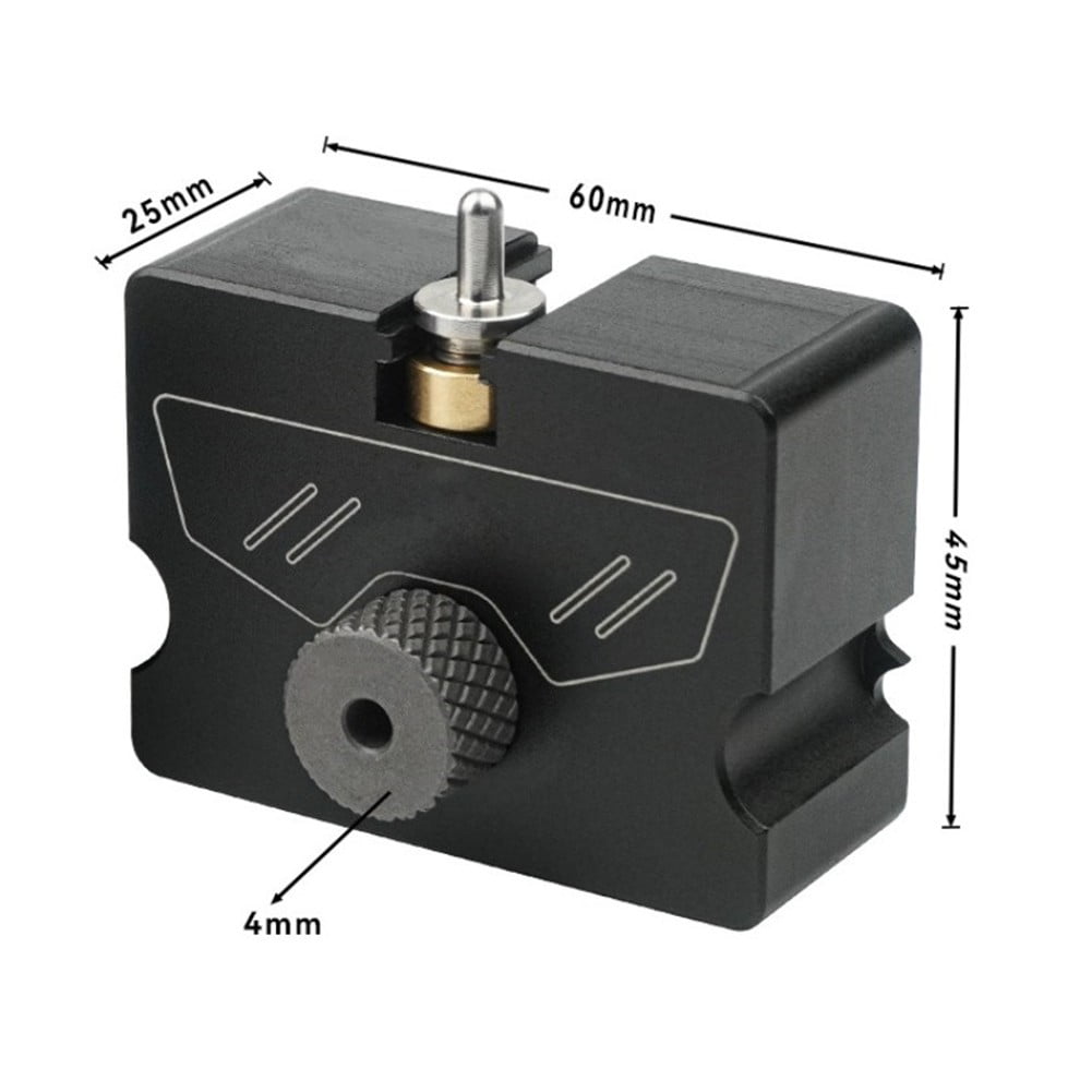 Woodworking Invisible Connector Hole Punch Locator Jig Drill Guide ...