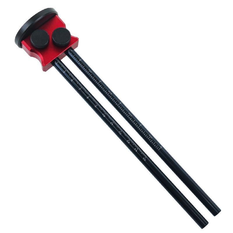 Woodworking Marking Scriber Ruler Double Head Wheel Marking Gauge ...