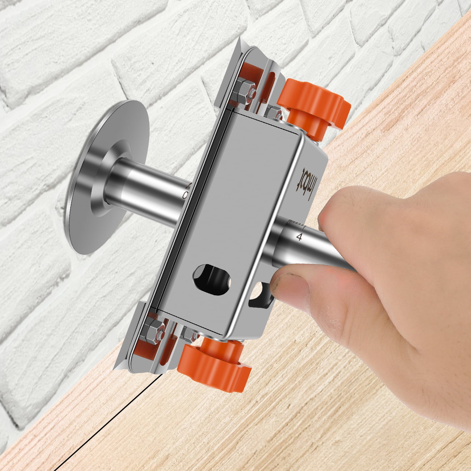 Woodworking Parallel Line Drawing Tool Stainless Steel Wood Scriber ...