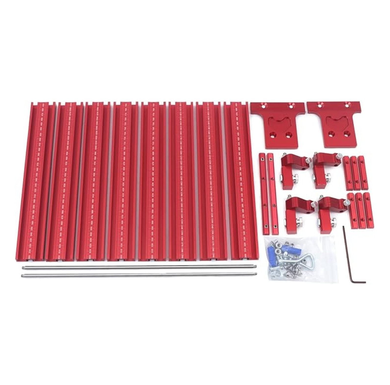 Woodworking Parallel Slide Splicing Set, Carpentry Parallel Rail System ...