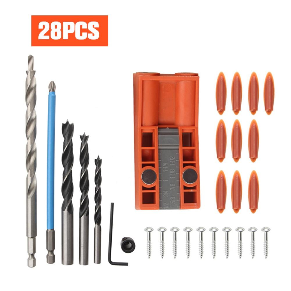 Woodworking Pocket Hole Doweling Jig Pocket Hole Tool, Wood Dowel Hole ...