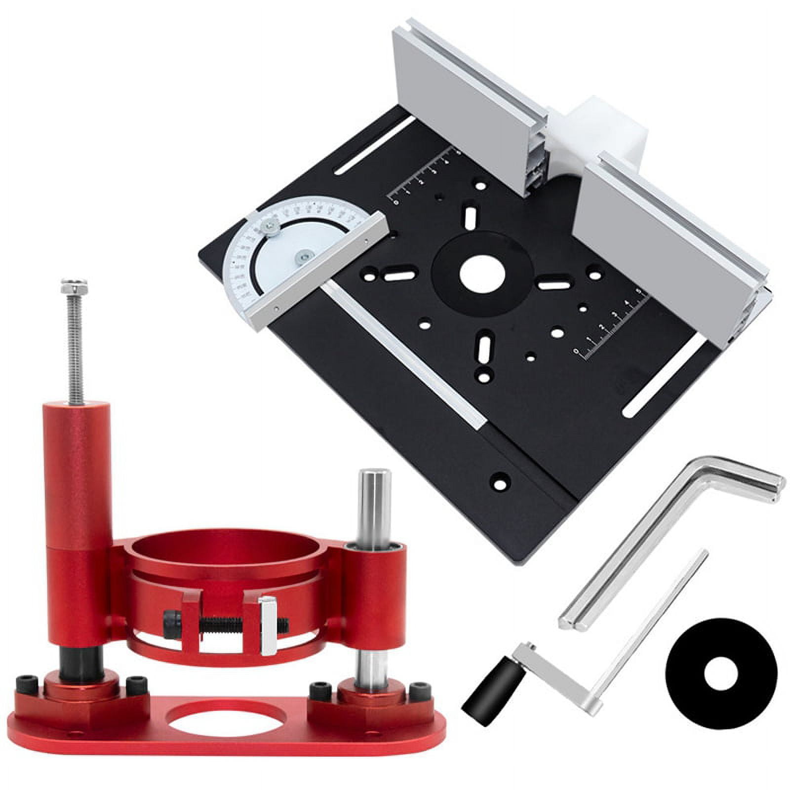 Woodworking Precision Router Lift Aluminum Router Table Insert Plate ...