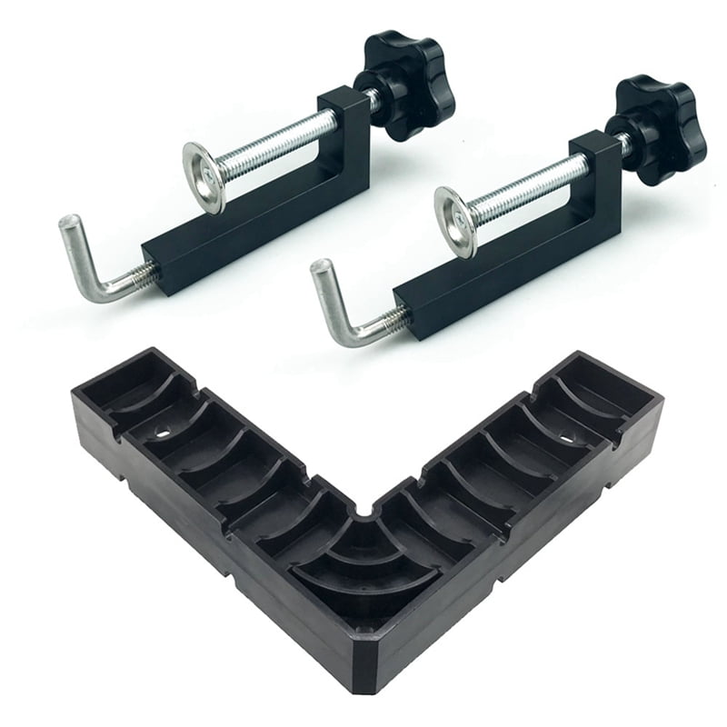 Woodworking Right Angle Clip Photo Frame Punching Fixing Jig Set 90 ...