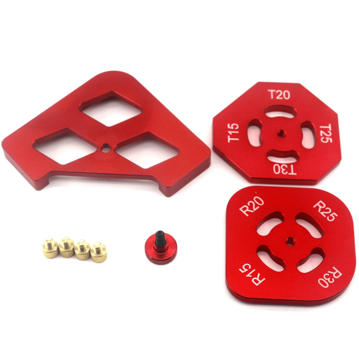 Woodworking Round Corner Chamfer Template Arc / T Corner Gauge Trimming ...