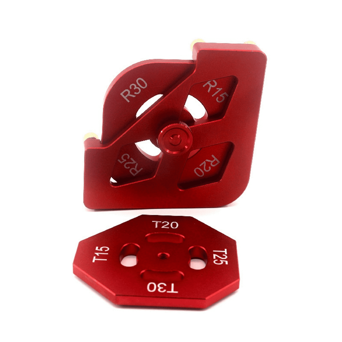 Woodworking Round Corner Chamfer Template Arc / T Corner Gauge Trimming ...