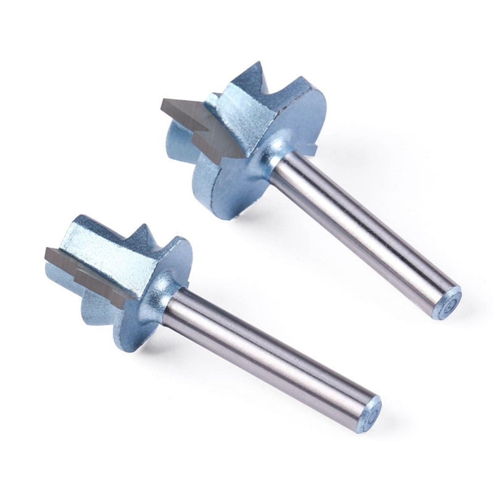 Woodworking Router Bit Set 6mm Shank Helical Tenon Knife Floor Router ...