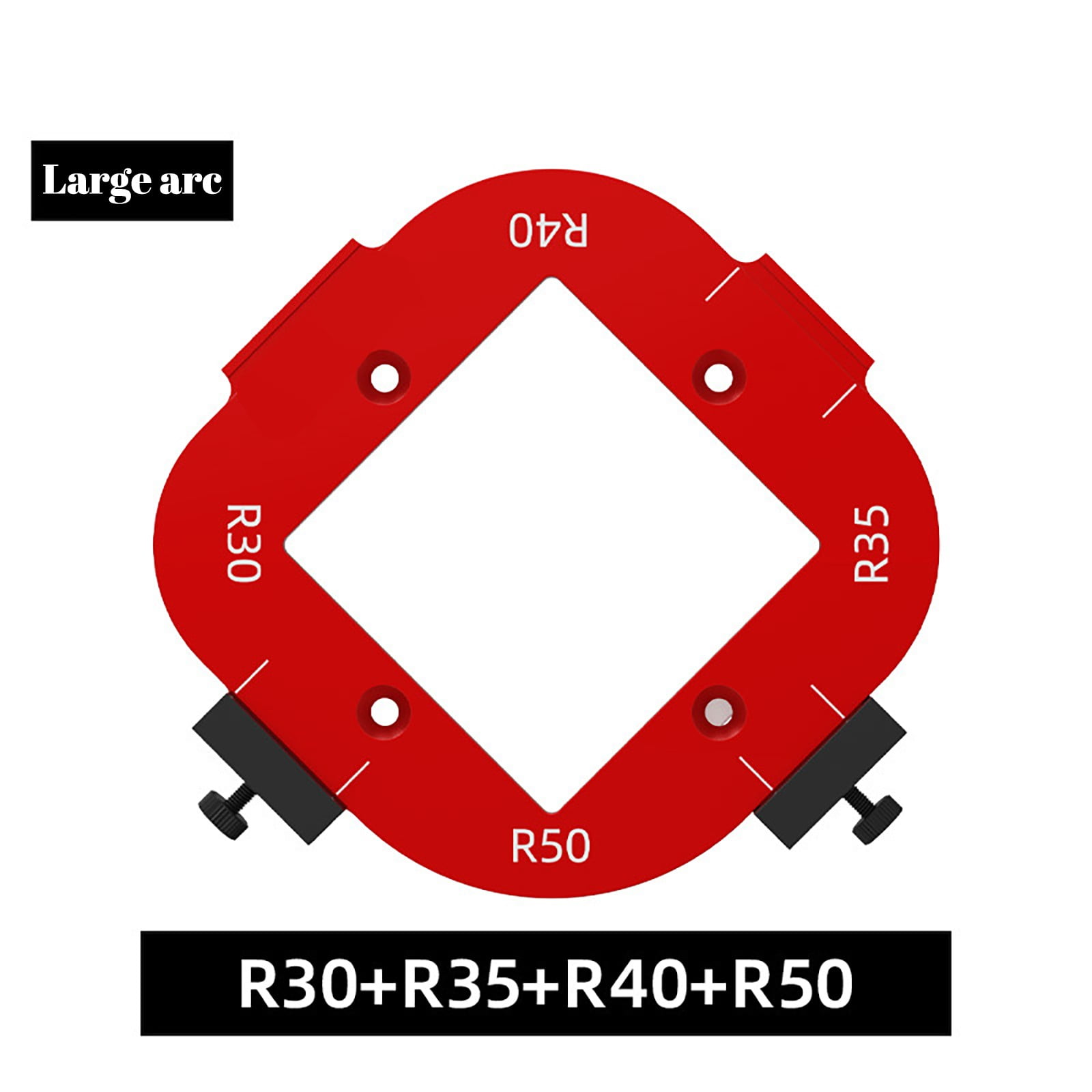 Woodworking Router Corner Template Set for Precise Curved Edge Trimming ...