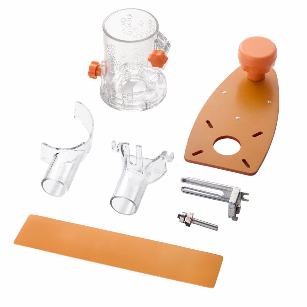 Woodworking Router Electric Hand Trimmer with Holes Slotting Circle ...