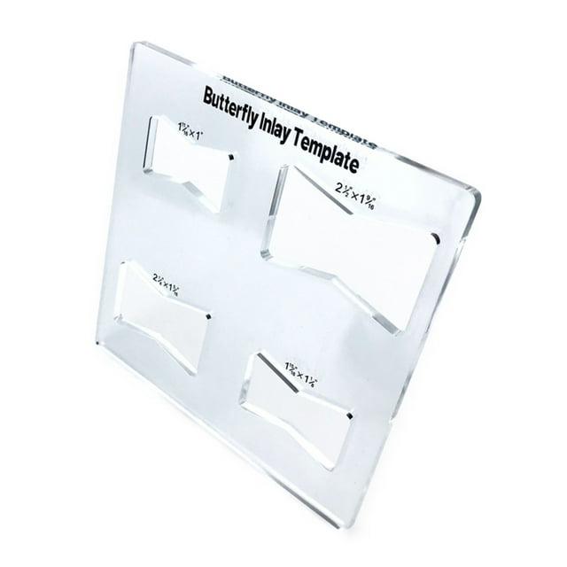Woodworking Router Jig Template ,Butterfly Inlay Templates Decorative ...