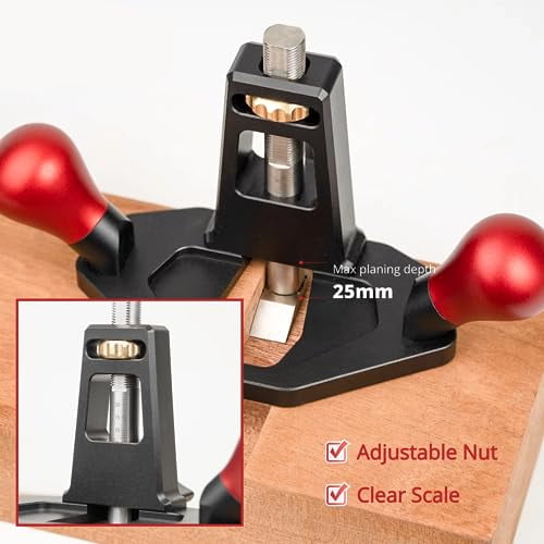 Woodworking Router Plane with Anodic Oxidation Treatment, Hand Planer ...