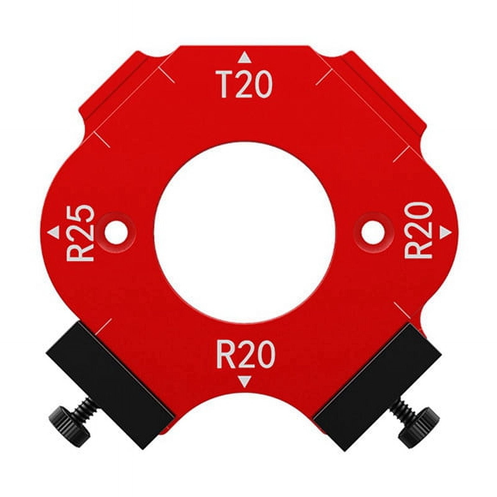 Woodworking Router Templates Arc Angle Positioning Template, Inner ...