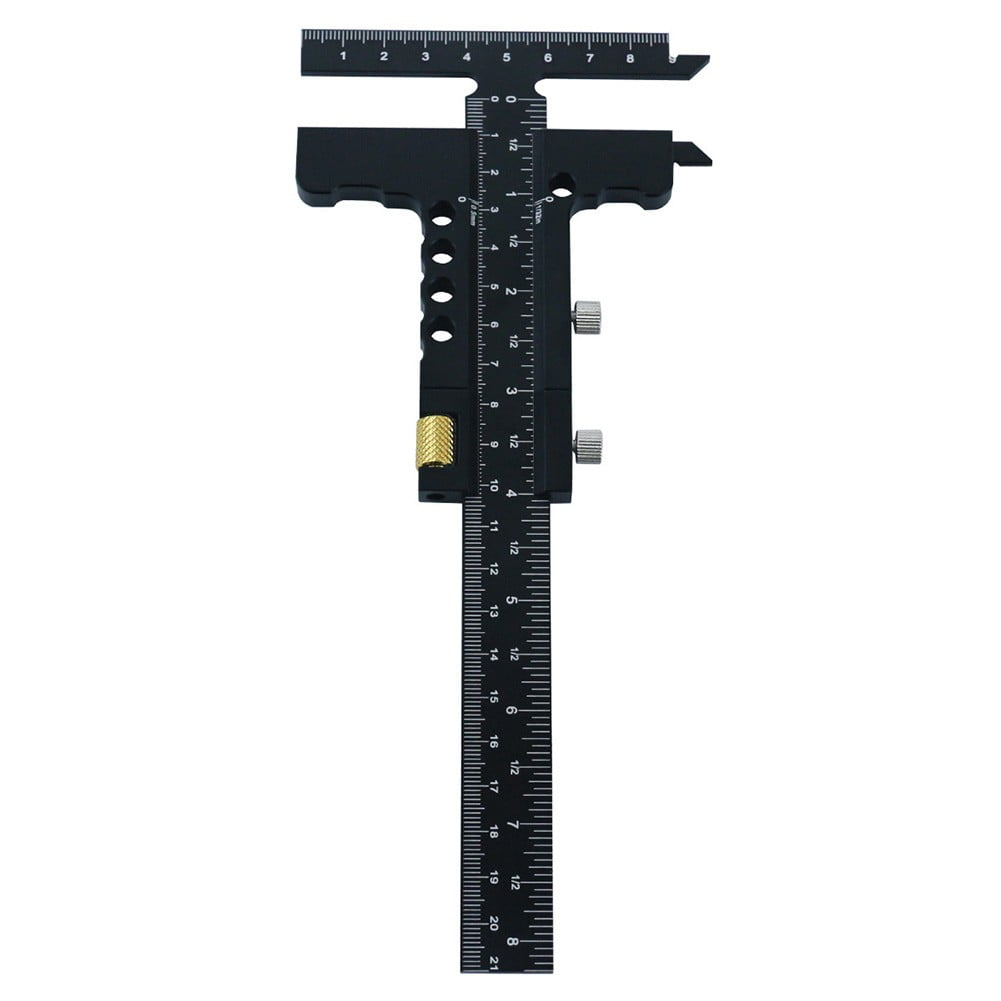Woodworking Scriber Gauge - Aluminum Alloy Sliding Marking Gauge T ...