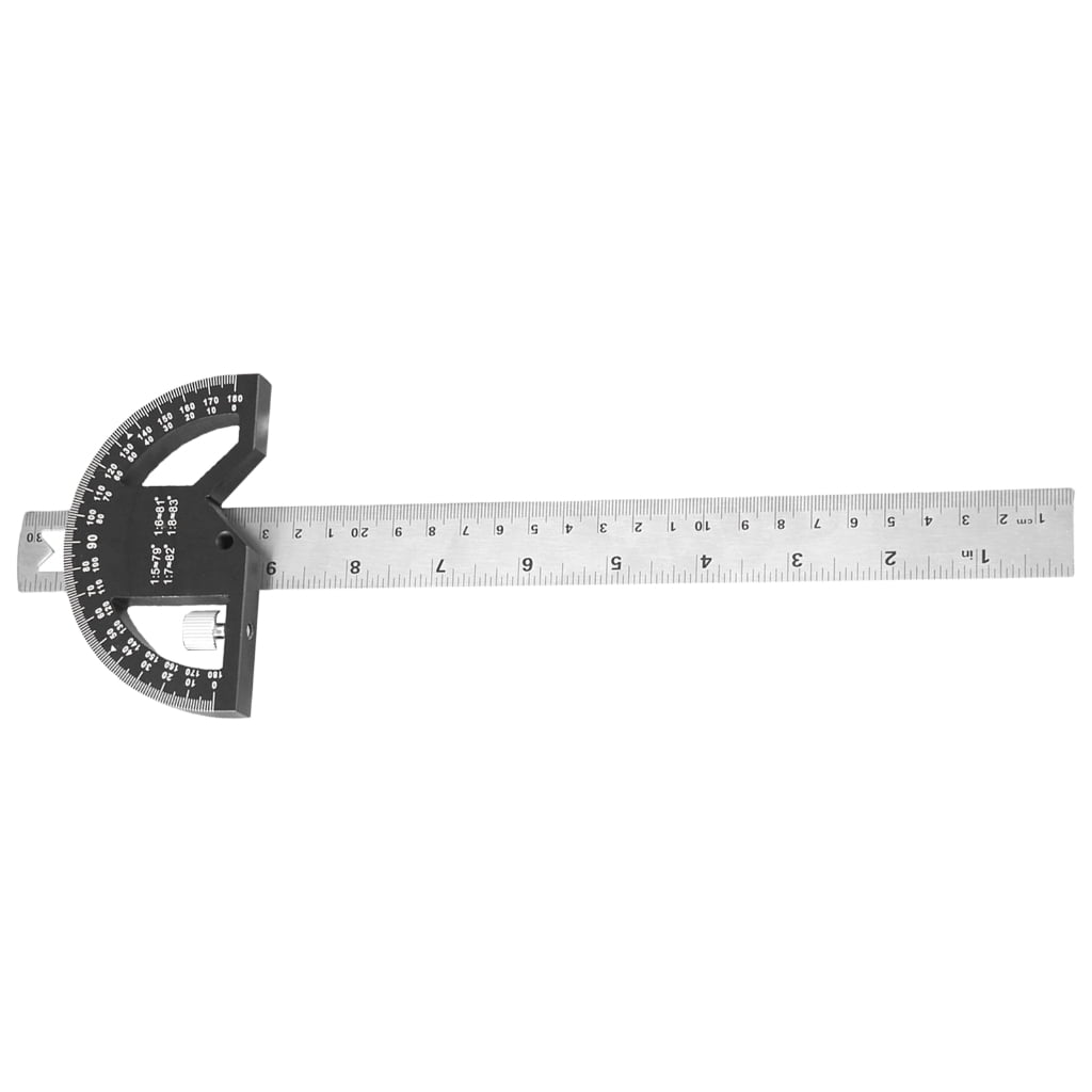 Woodworking Scribing Angles Ruler Angles Protractor Stainless Steel ...