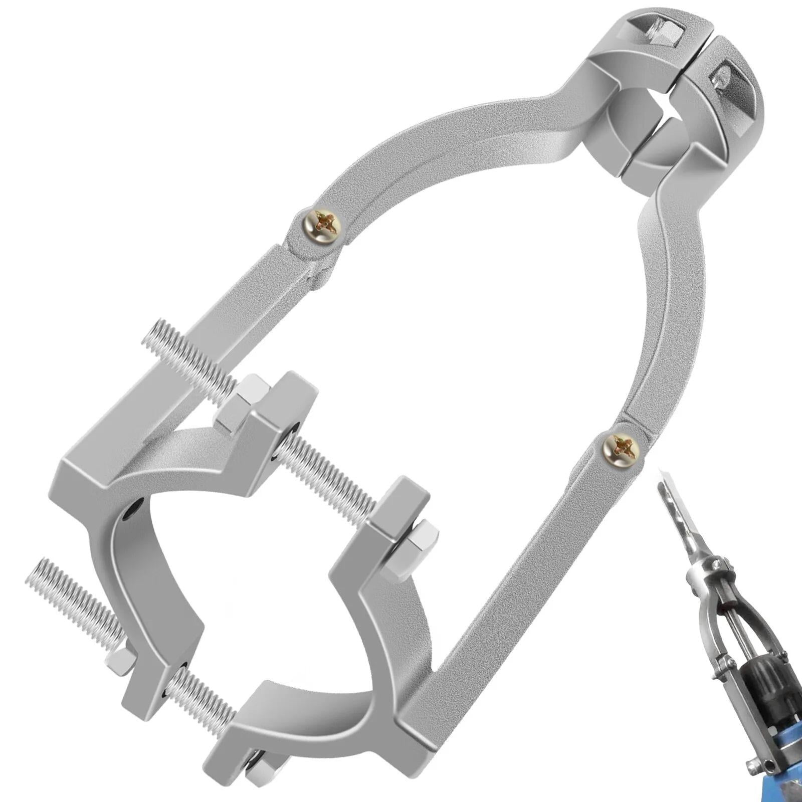 Woodworking Square Hole Drill Fixing Bracket Quick and Convenient ...