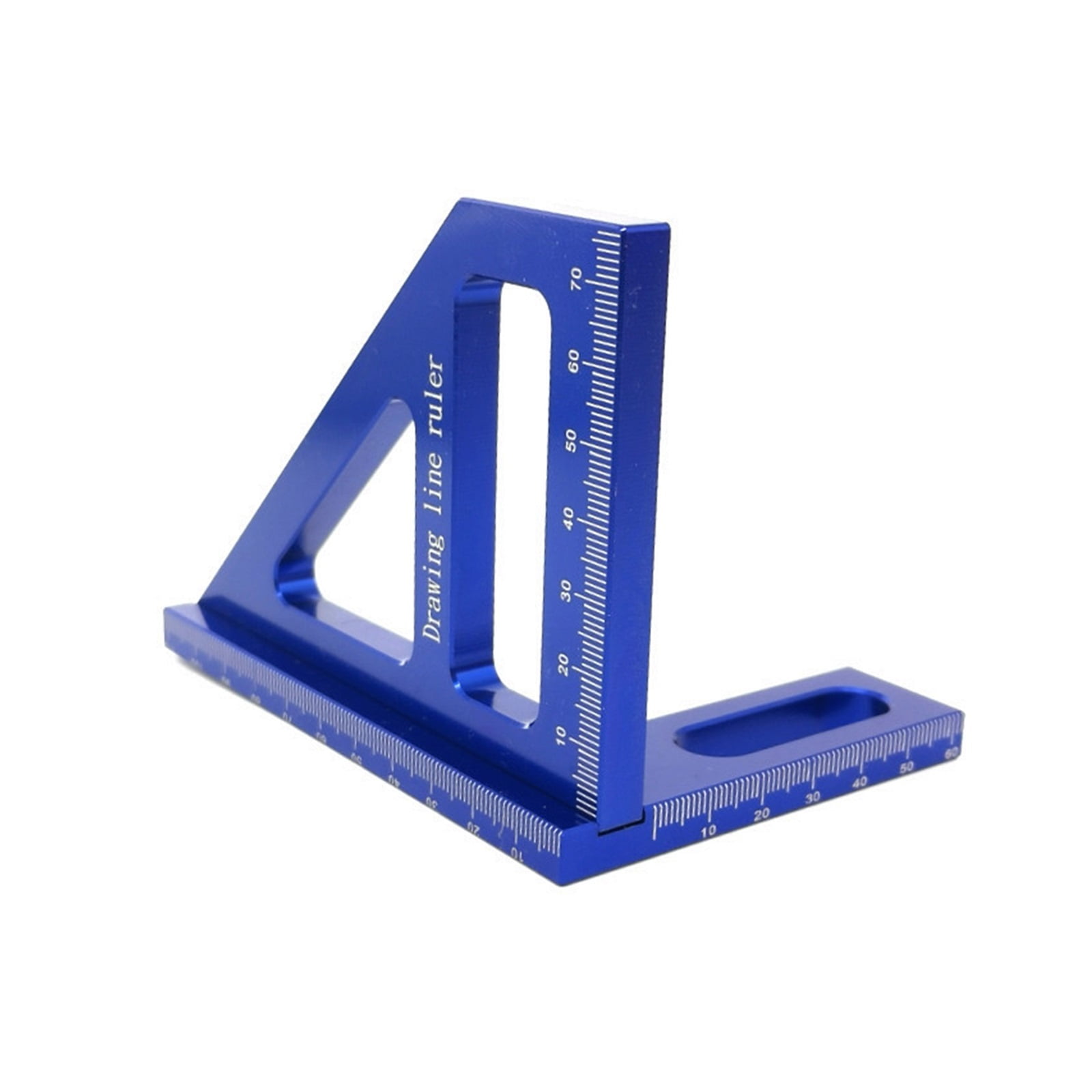 Woodworking Square Protractor Aluminum Alloy Miter Triangle Ruler High ...