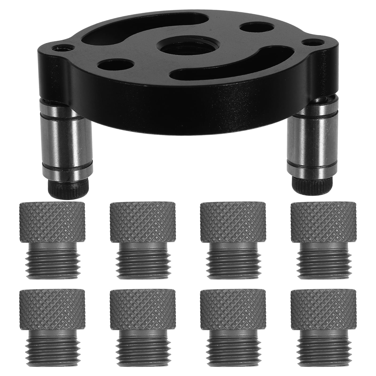 Woodworking Straight Hole Locator Round Wood Dowel Center Drill Guide ...