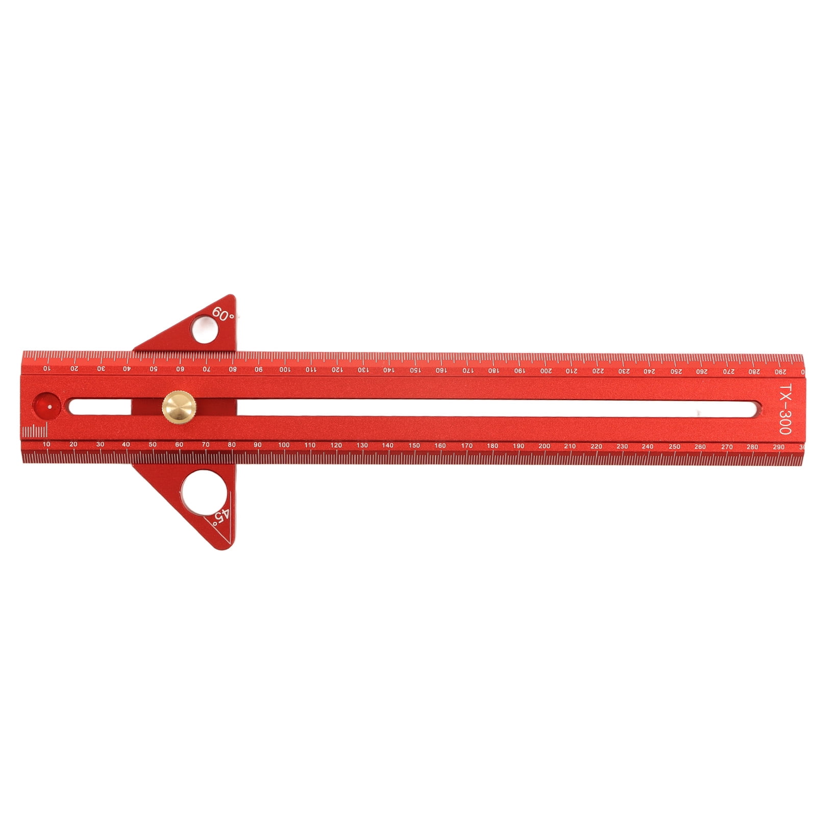 Woodworking T Track Ruler Multifunctional Aluminum Alloy Portable Wood ...