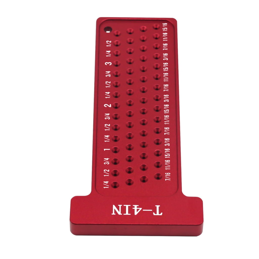 Woodworking T-type Scribe Square Ruler Hole Scribing Ruler Marking ...