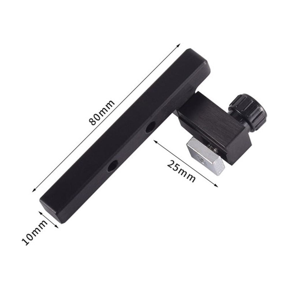Woodworking Table Saw Adjustable Angle Ruler Miter Gauge with Track ...