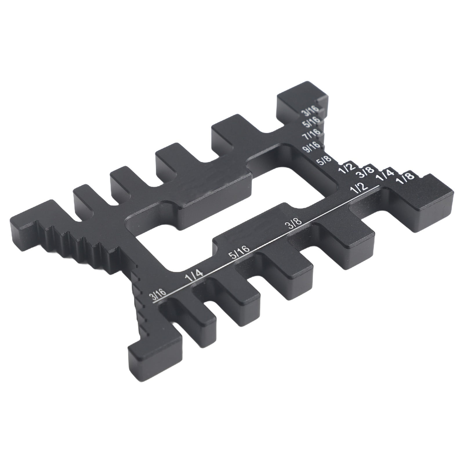 Woodworking Tenon Caliper Card Gauge Dovetail Jig Metric and Imperial ...