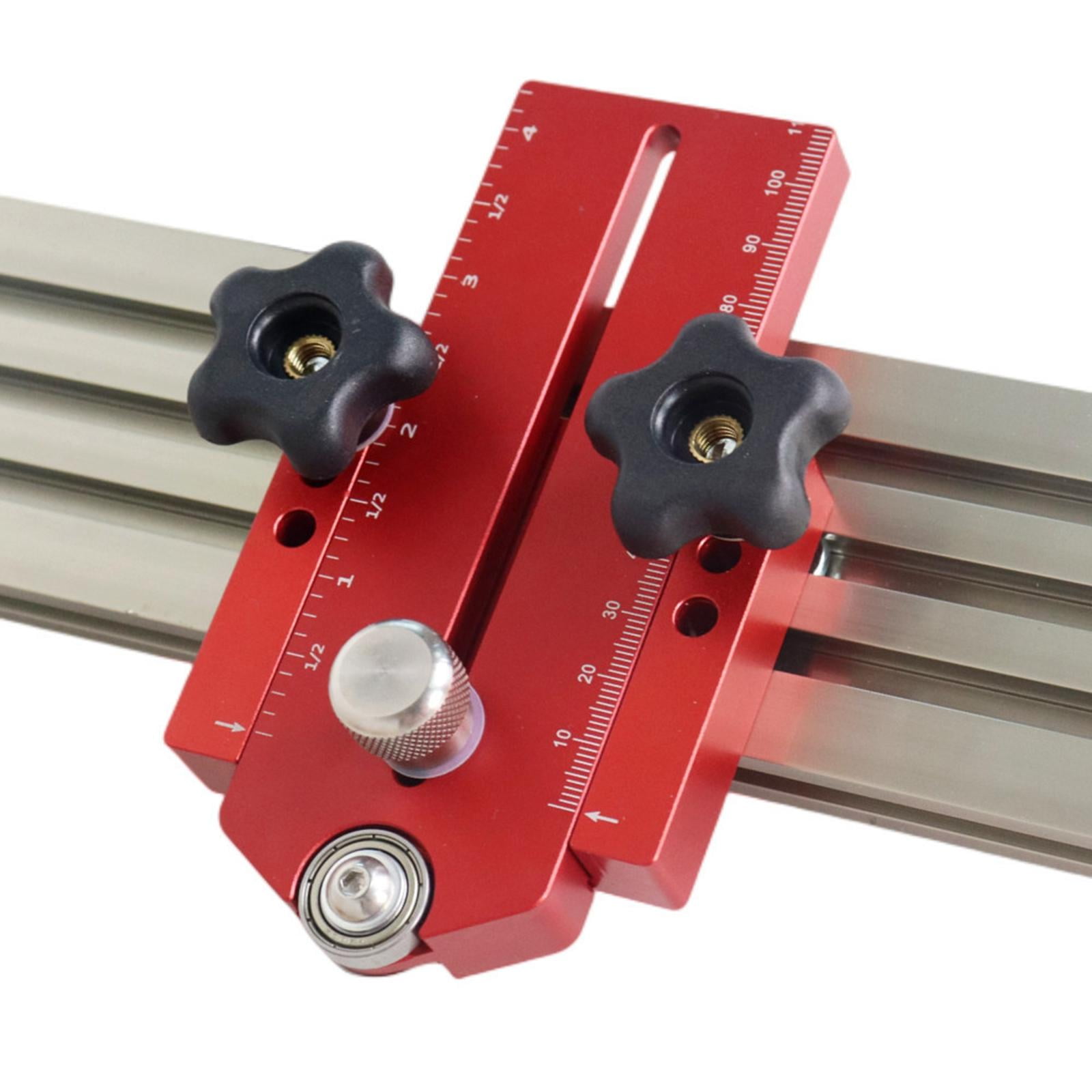 Woodworking Thin Table Saw Router Tool Jig Guide Workbench Push Guide ...