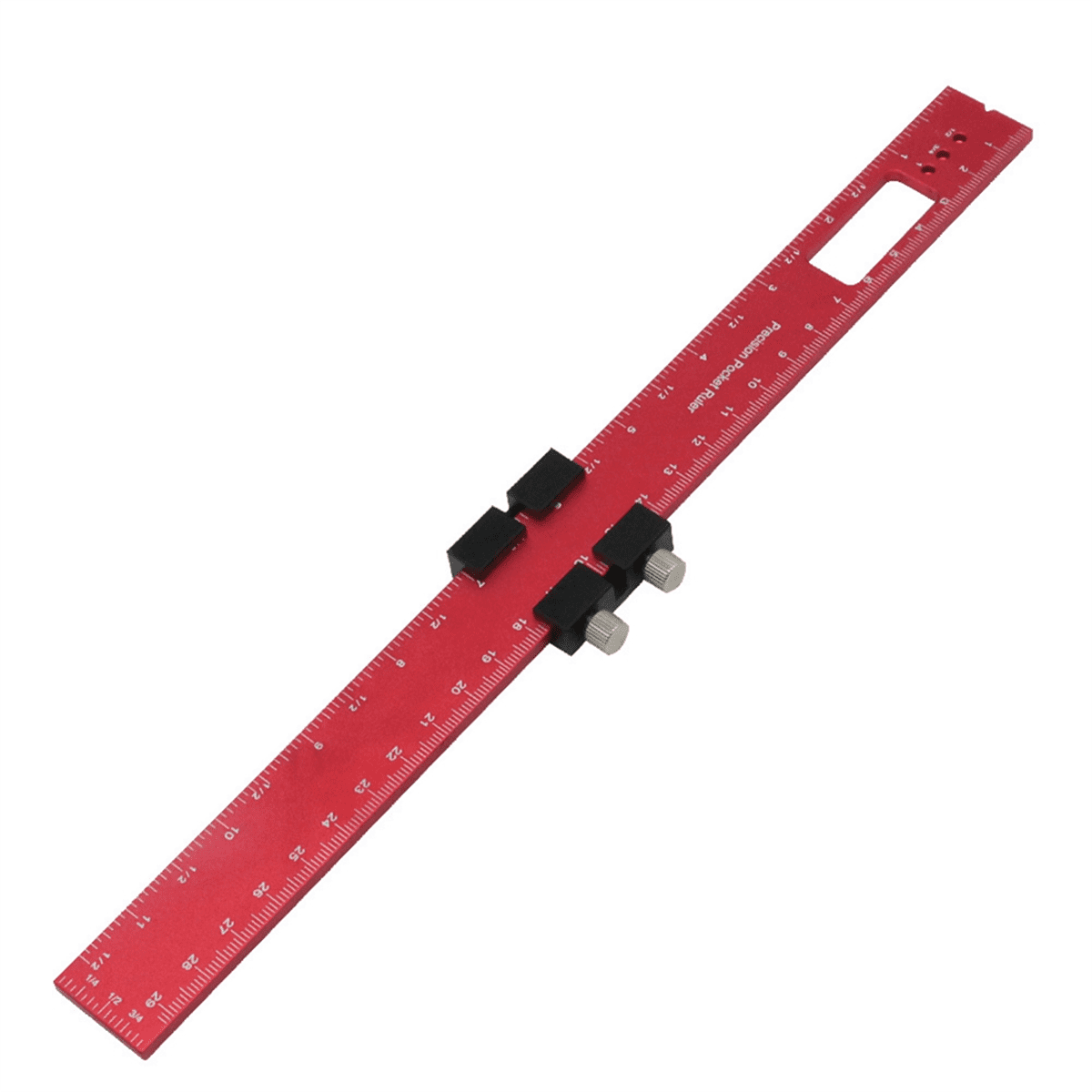 Woodworking Tools Ruler - Pocket Ruler Layout Tool Aluminum Precision ...