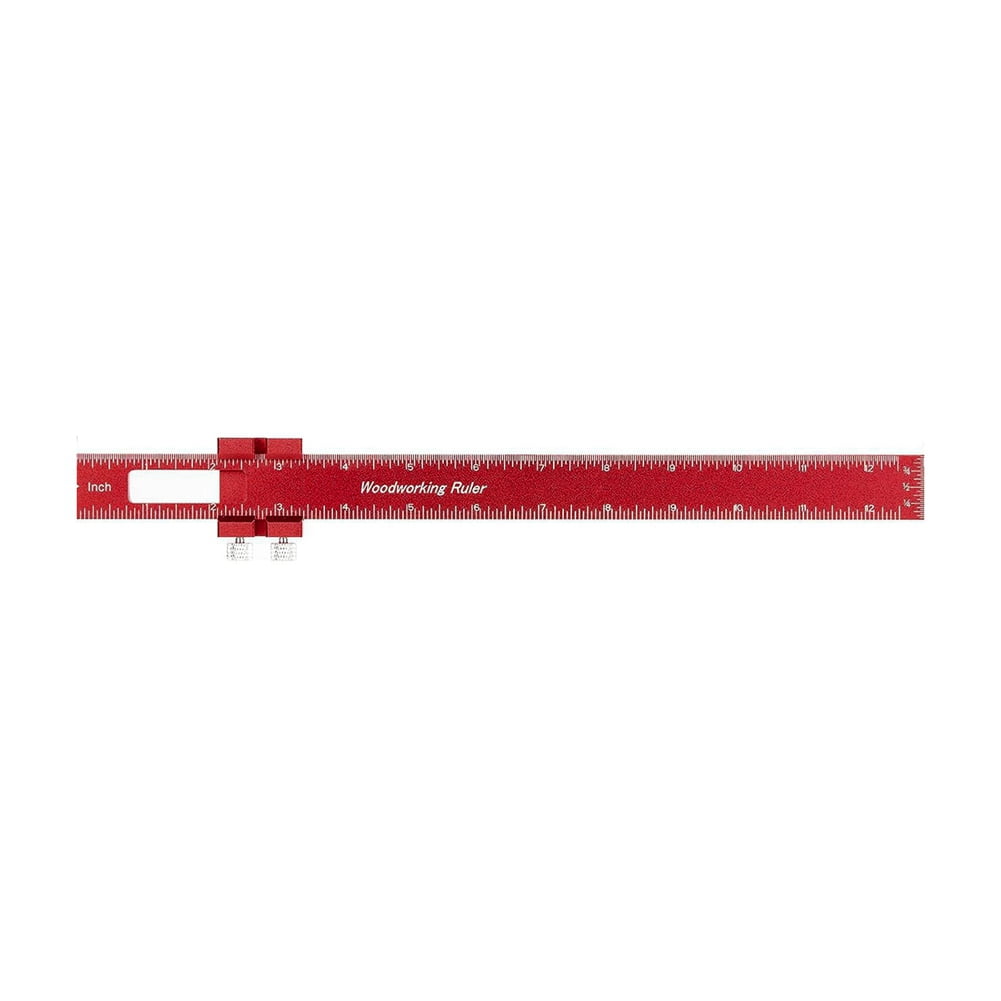 Woodworking Tools Ruler Ruler Layout Tool Aluminum Precision Ruler with ...
