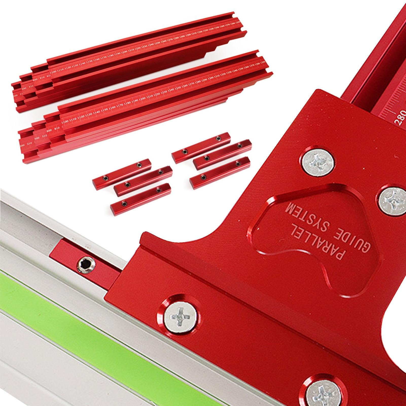 Woodworking Track Saw | Rail Joining Set - Fixed Guide Rail, Aluminium ...