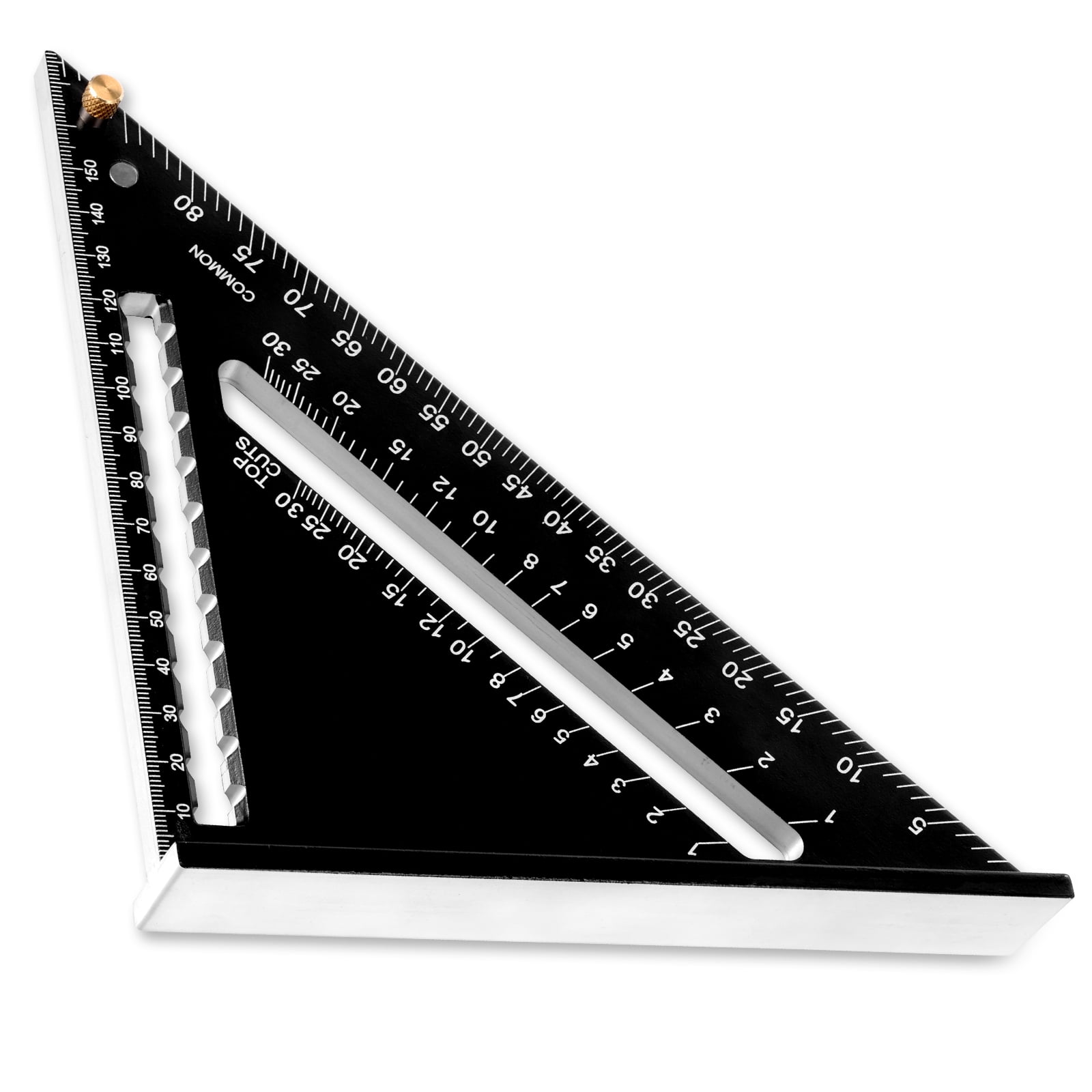 Woodworking Triangle Ruler Aluminum Alloy Carpenter Square with 6 Inch ...