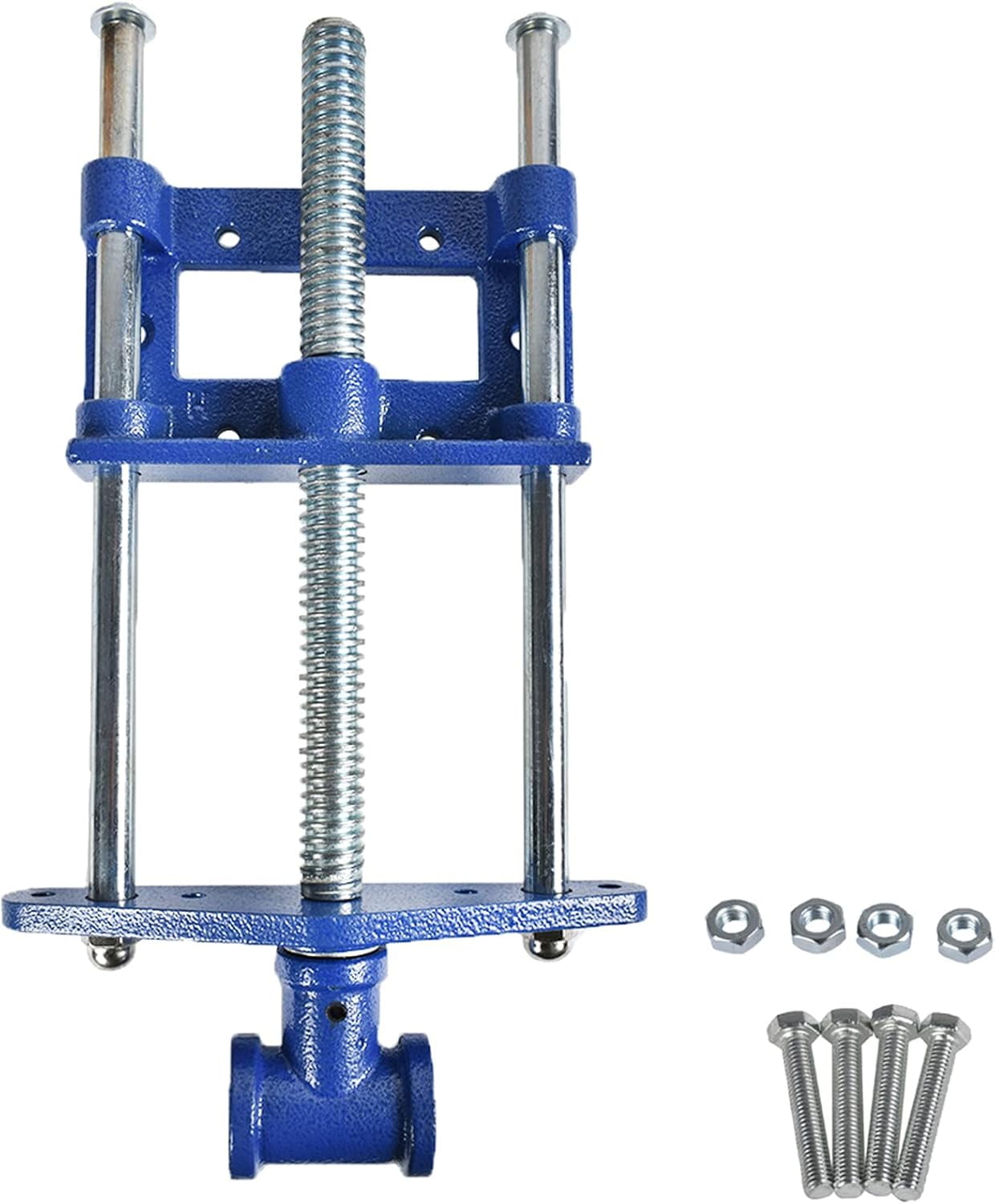 Woodworking Vise 9 Inch, Heavy-Duty Steel and Cast Iron Front Screw ...