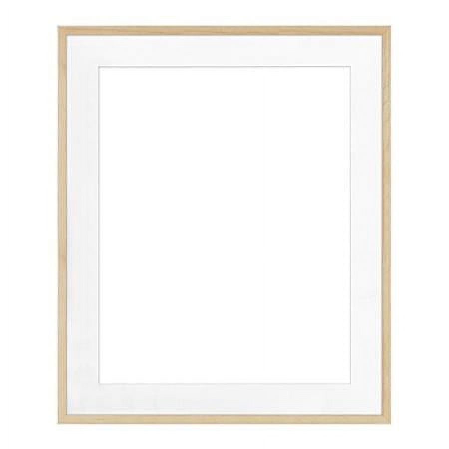 Woodworks 20x24" Natural Blonde Hardwood Frame Matted for a 16x20 ...
